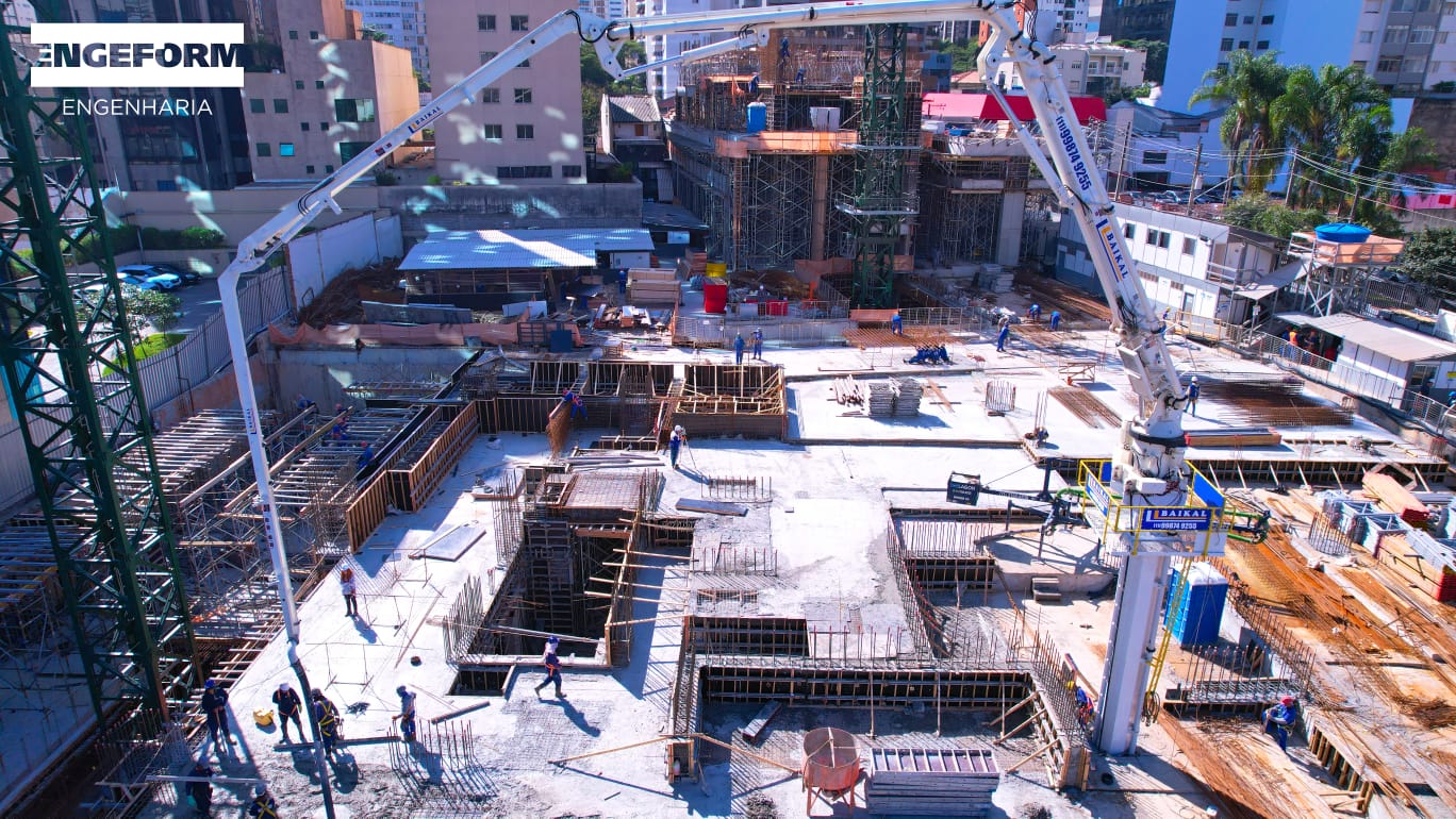 JK Square Residence - Obras Iniciadas Itaim Bibi