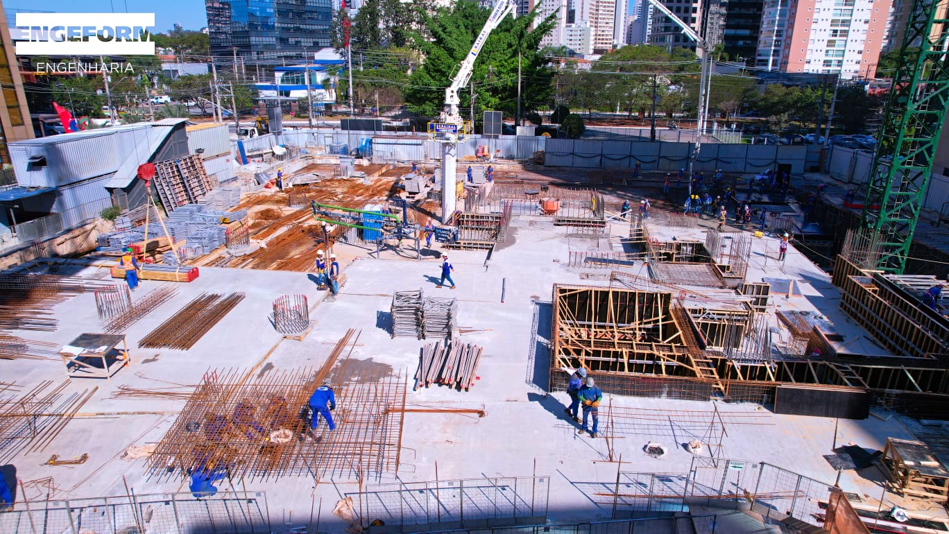 JK Square Residence - Obras Iniciadas Itaim Bibi