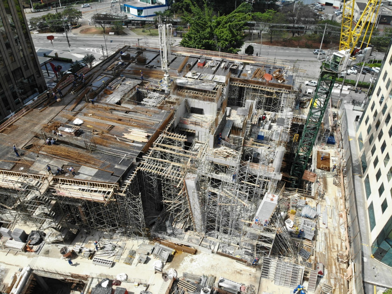 JK Square Residence - Obras Iniciadas Itaim Bibi
